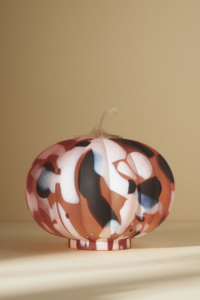 Cheena Glass Pumpkin Decorative Object | Anthropologie