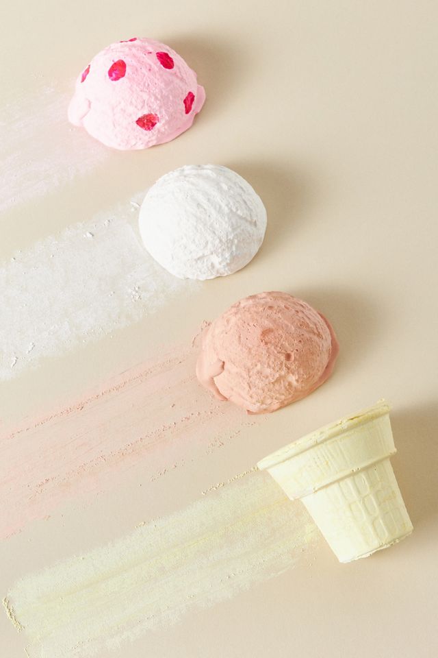 TWEE Nina's Neapolitan Ice Cream Cone Handmade Sidewalk Chalk ...