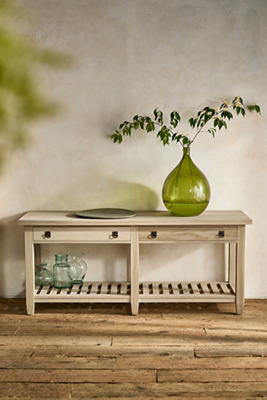 Teak Serving Console | AnthroLiving