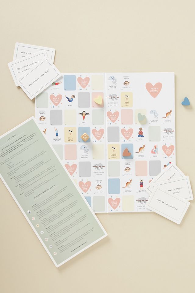 Mindful & Co Kids Happy Hearts Board Game | Anthropologie