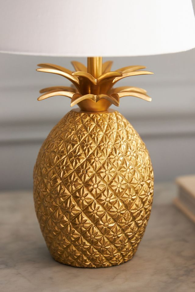 Mini Pineapple Table Lamp | AnthroLiving