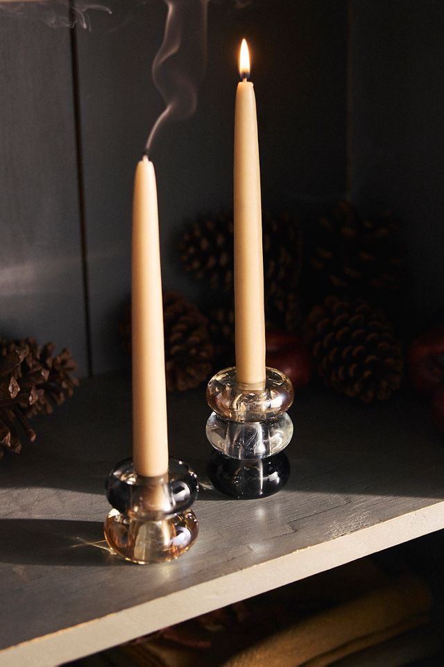 Layered Orb Taper Candle Holder | Terrain