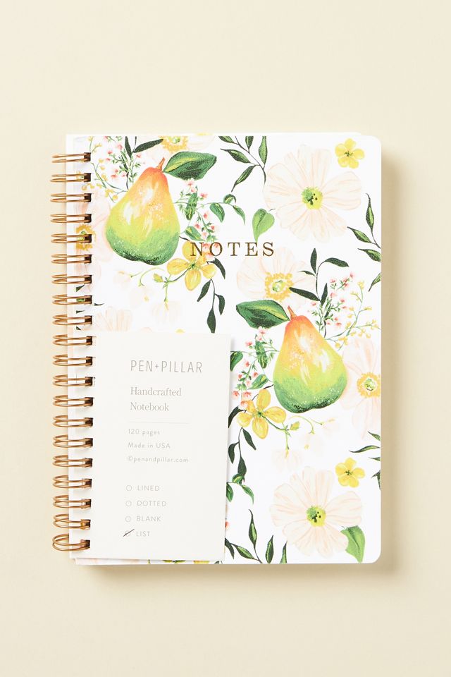 Fruit Lined Notepad | AnthroLiving