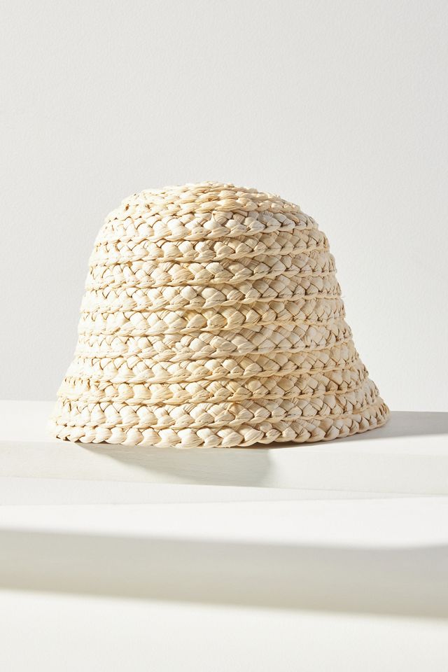 Braided Straw Cloche | Anthropologie