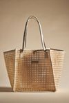 Bembien Rosa Rattan Tote | Anthropologie