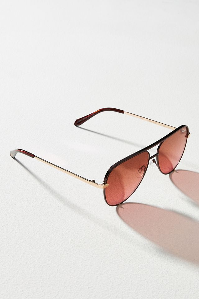 Quay High Key Mini Sunglasses | Anthropologie