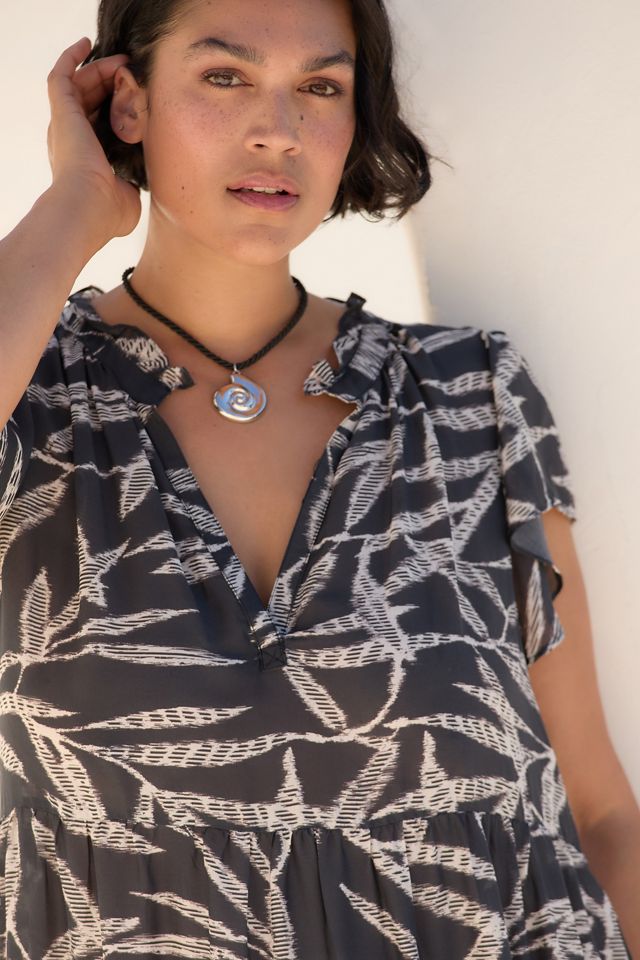 The Shelbie Tiered Mini Dress | Anthropologie