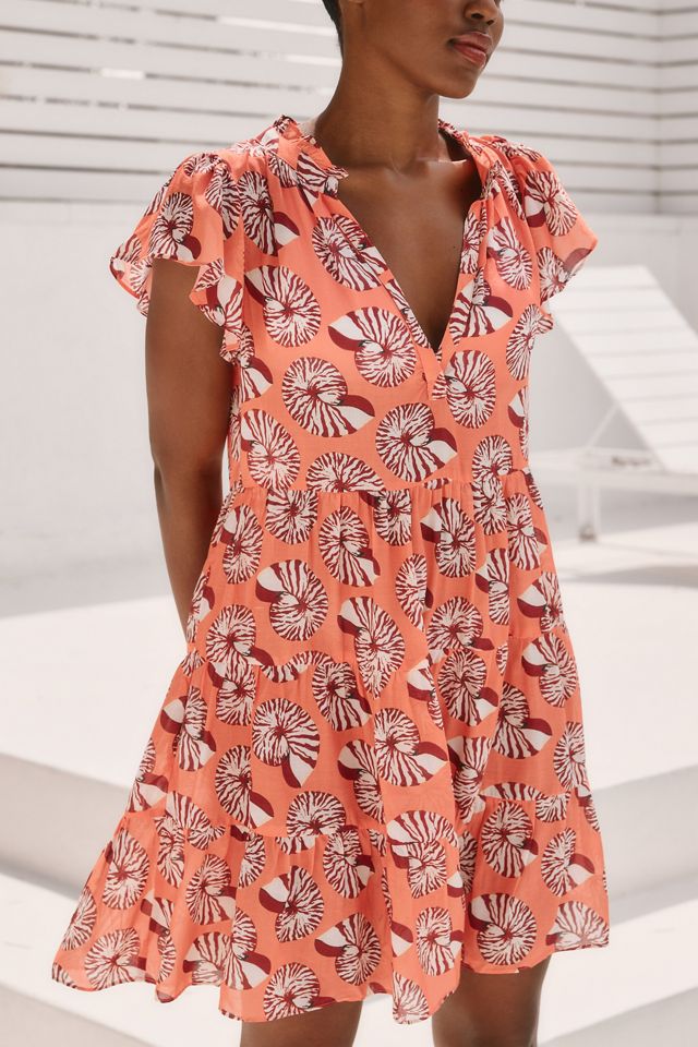 The Shelbie Tiered Mini Dress | Anthropologie