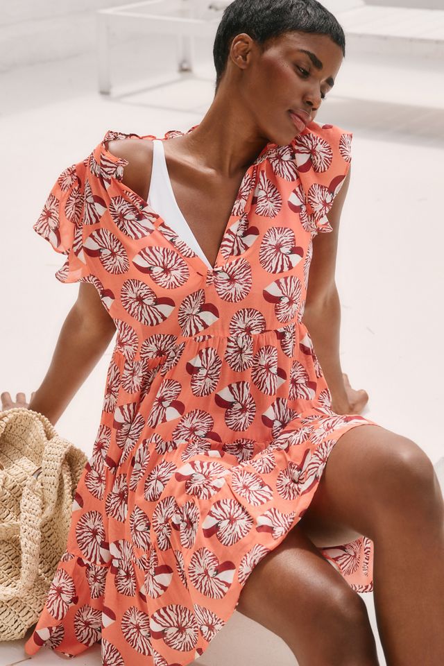 The Shelbie Tiered Mini Dress | Anthropologie