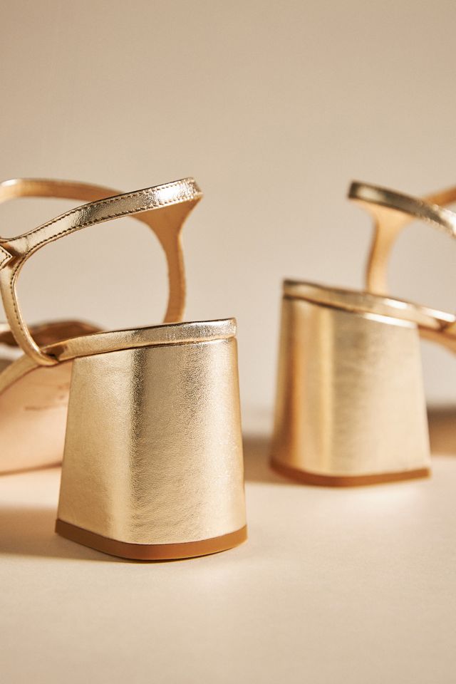 Reformation Maize Platform Heeled Sandals | Anthropologie