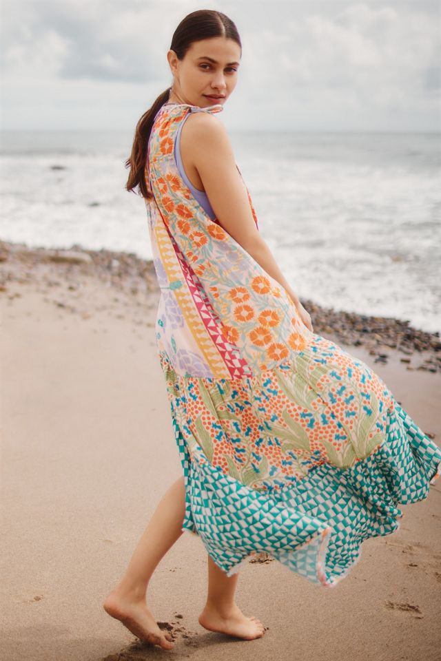Ellen Merchant Shoulder-Tie Buttondown Dress | Anthropologie