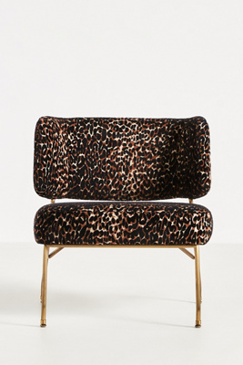 Frannie Leopard Chair | AnthroLiving
