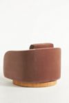 Erin Fetherston for Anthropologie Dulcette Velvet Swivel Arm Chair ...