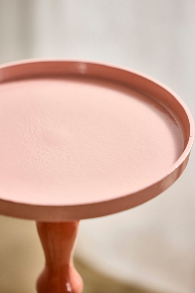 Spindle Aluminum Side Table | AnthroHome