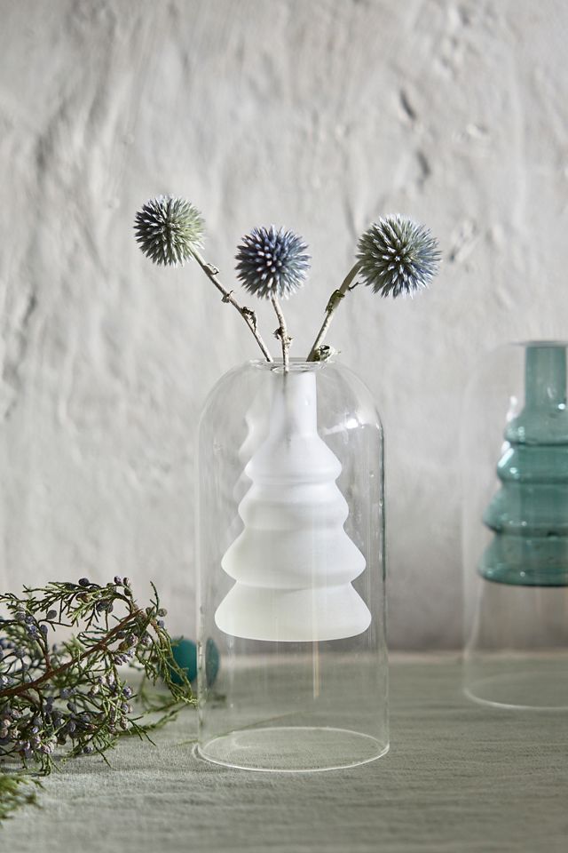Evergreen Glass Bud Vase | AnthroLiving