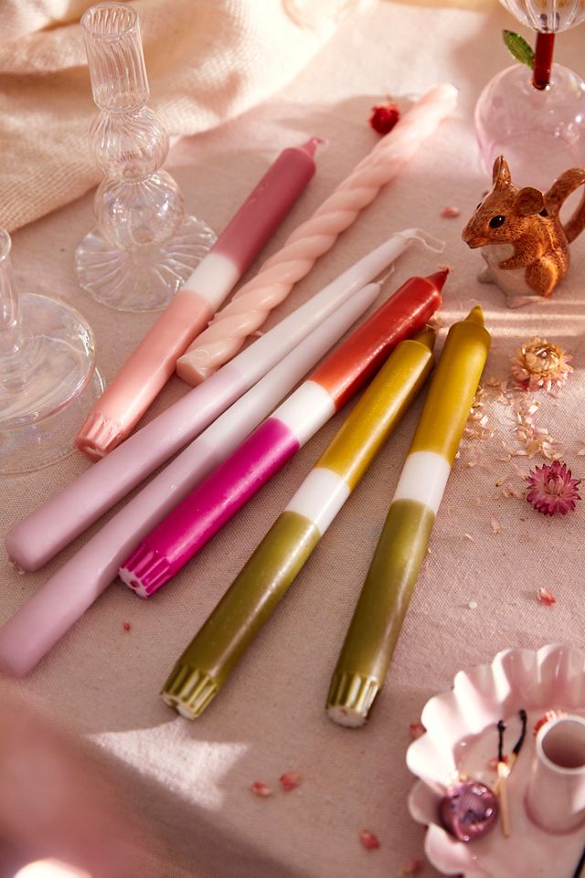Double Dipped Taper Candles, Set of 2 | Terrain