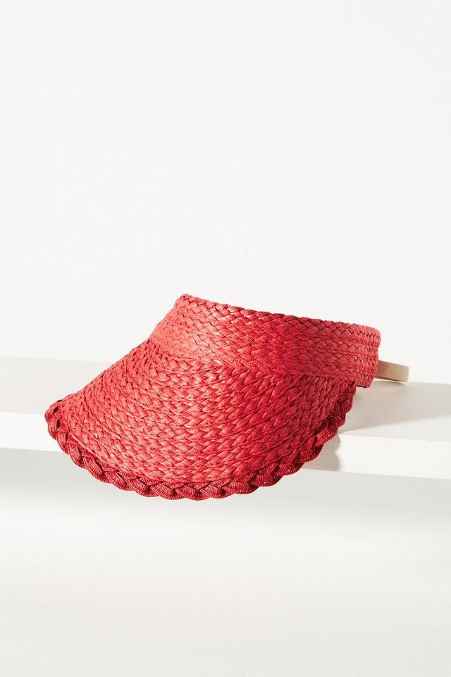 Woven Roll-Up Visor | Anthropologie