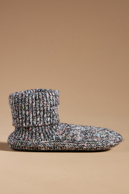 Bombas Sherpa-Lined Bootie Gripper Slippers | Anthropologie