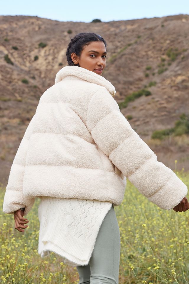 Varley Wilkins Sherpa Puffer Jacket | Anthropologie