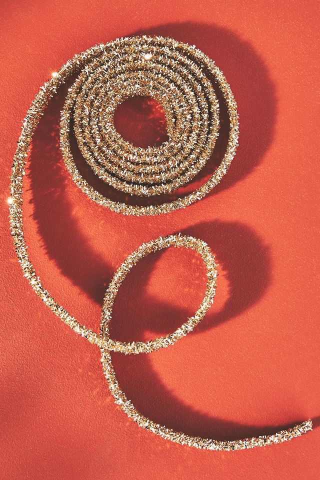 Glitter Wire Ribbon | AnthroLiving