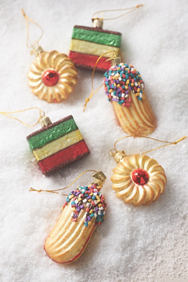 Italian Cookies Ornaments, Set of 6 | AnthroLiving