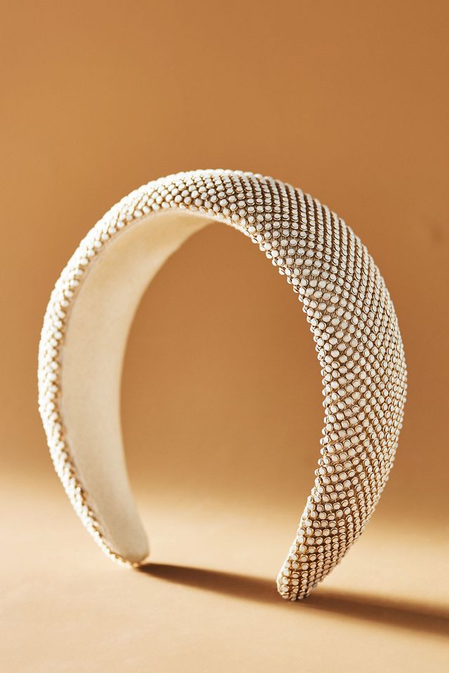 Loeffler Randall Bellamy Diamanté Puffy Headband | Anthropologie