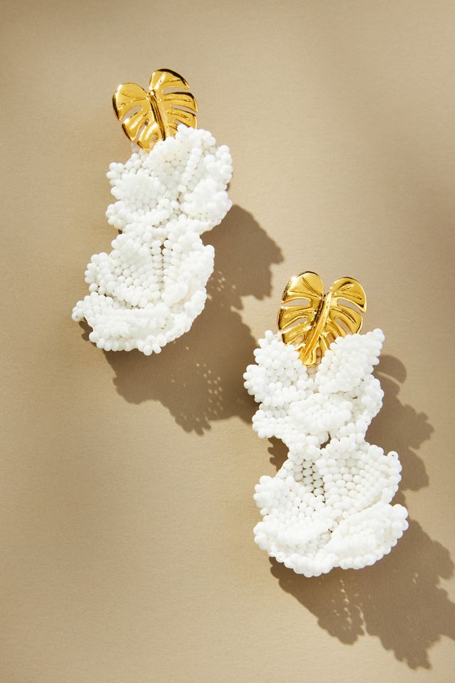 JETLAGMODE Handmade Garden Earrings | Anthropologie