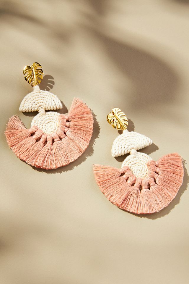 JETLAGMODE Handmade Dancer Drop Earrings | Anthropologie