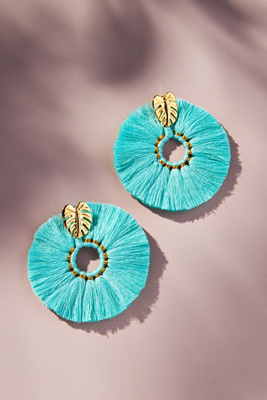 JETLAGMODE Handmade Wild Flower Earrings | Anthropologie