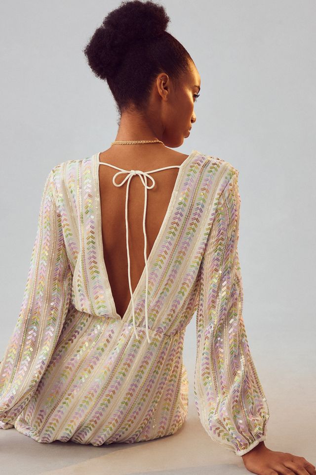 Sundress Chicago V-Neck Kaftan | Anthropologie
