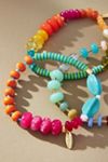 Multi-Color Beaded Bracelets, Set of 3 | Anthropologie