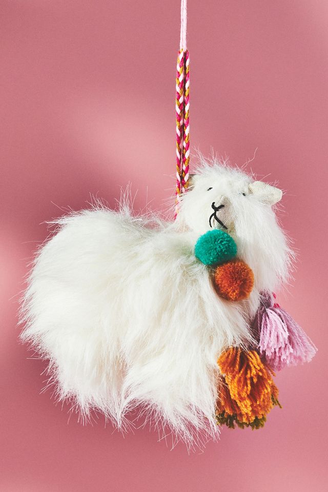 Fluffy Winter Fable Christmas Tree Decoration | Anthropologie UK