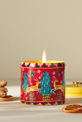 Raphael Balme Spice White Ginger Tin Candle | AnthroLiving