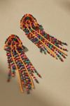 Beaded Crystal Waterfall Earrings | Anthropologie