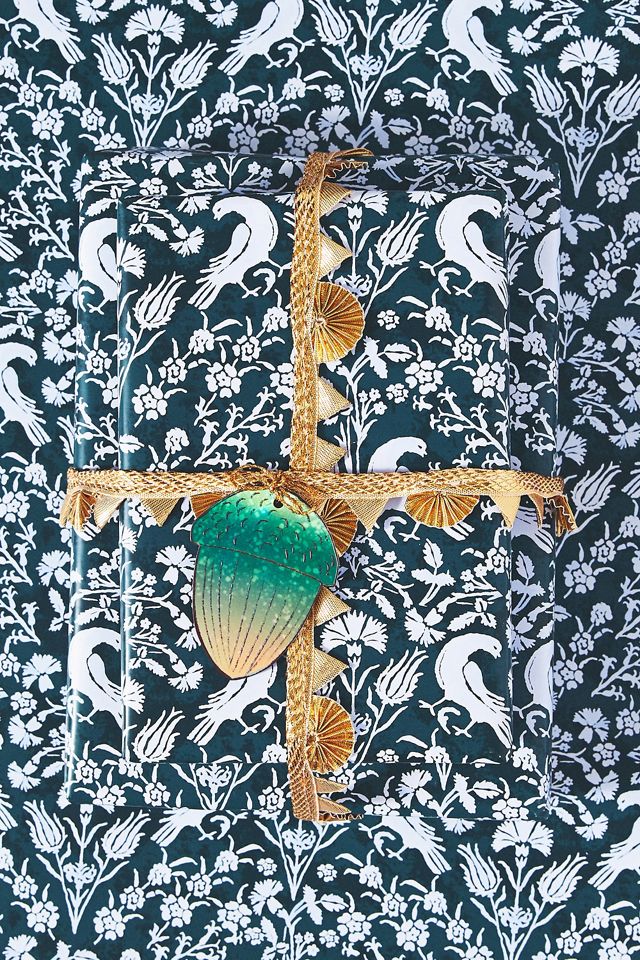 Venice Flora & Fauna Wrapping Paper Roll | Anthropologie UK