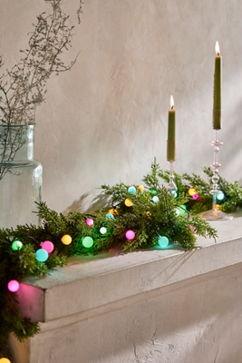 Multi-Color Ball Light Strand | AnthroLiving
