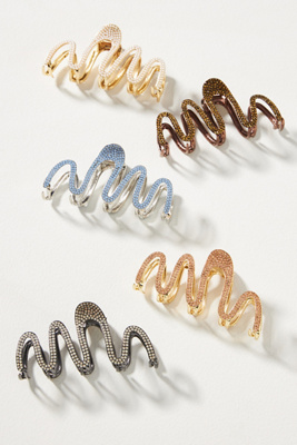 XL Squiggle Hair Claw Clip | Anthropologie