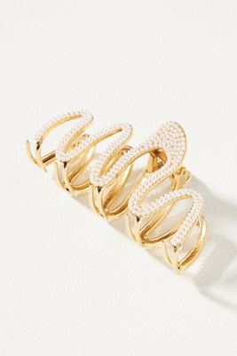 XL Squiggle Hair Claw Clip | Anthropologie