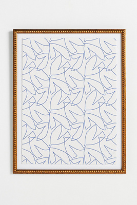 Leaf Pattern Wall Art | Anthropologie