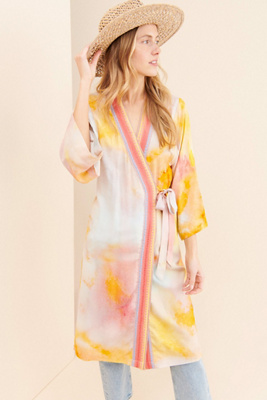 Bl-nk Rovita Tie-Dye Duster | Anthropologie