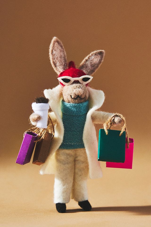 Busy Bunnies Ornament | AnthroLiving