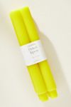Fluted Taper Candles, Set of 4 | AnthroLiving