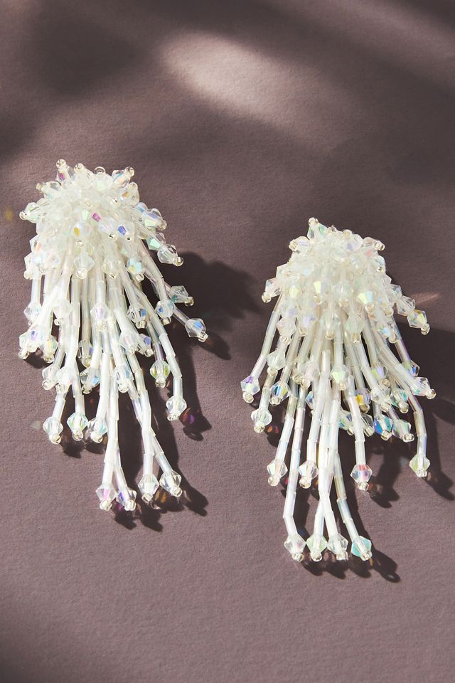 Iridescent Firework Earrings | Anthropologie