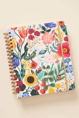 Rifle Paper Co. 17-Month Spiral Planner | Anthropologie