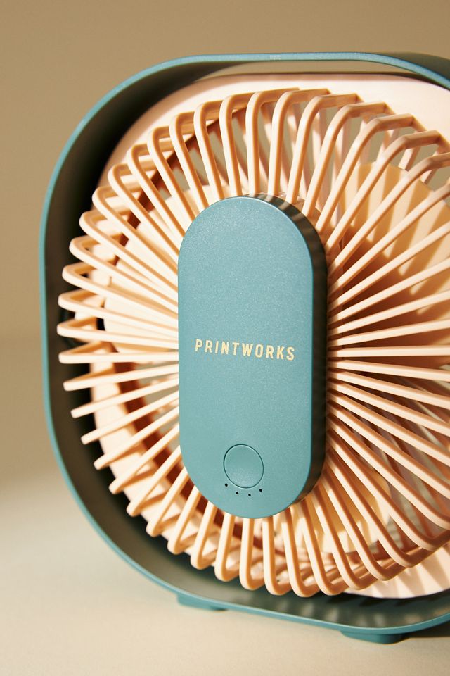 Printworks Portable Table Fan | AnthroLiving