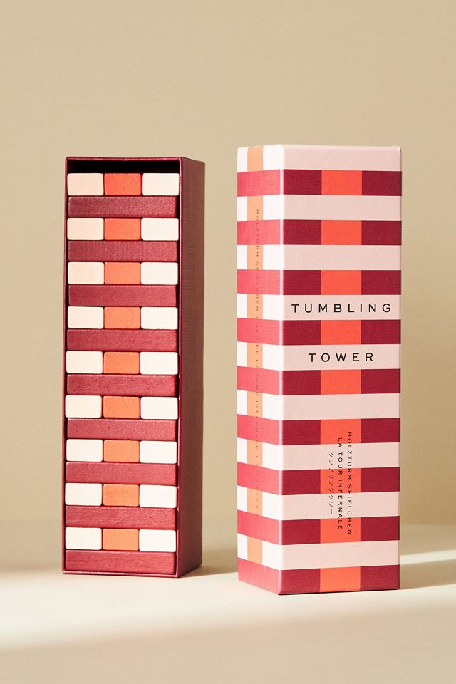 Printworks Tumbling Tower Game | AnthroHome