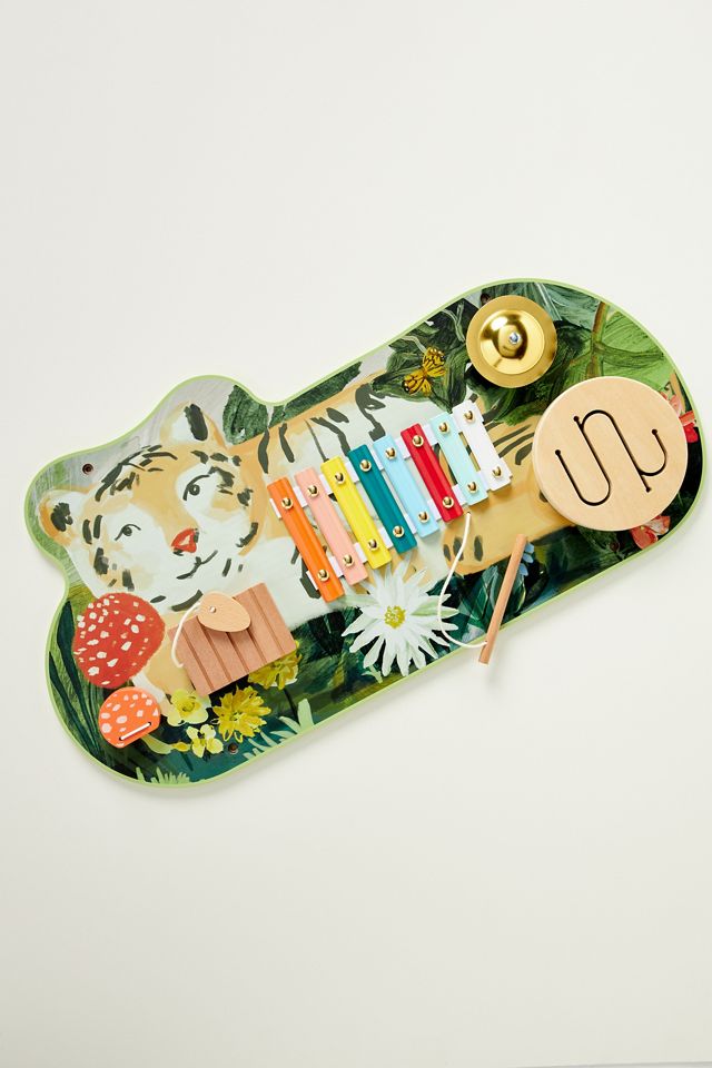 Musical Tiger Activity Board | Anthropologie