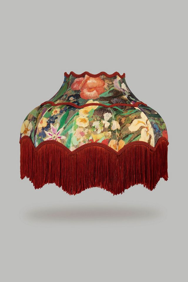 House of Hackney Floribunda Magna Velvet Isabella Lampshade | AnthroLiving
