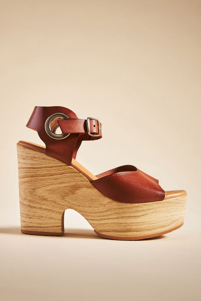 Cordani Macie Platform Clogs | Anthropologie