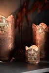 Lacy Fan Candle Holder, Copper | AnthroLiving